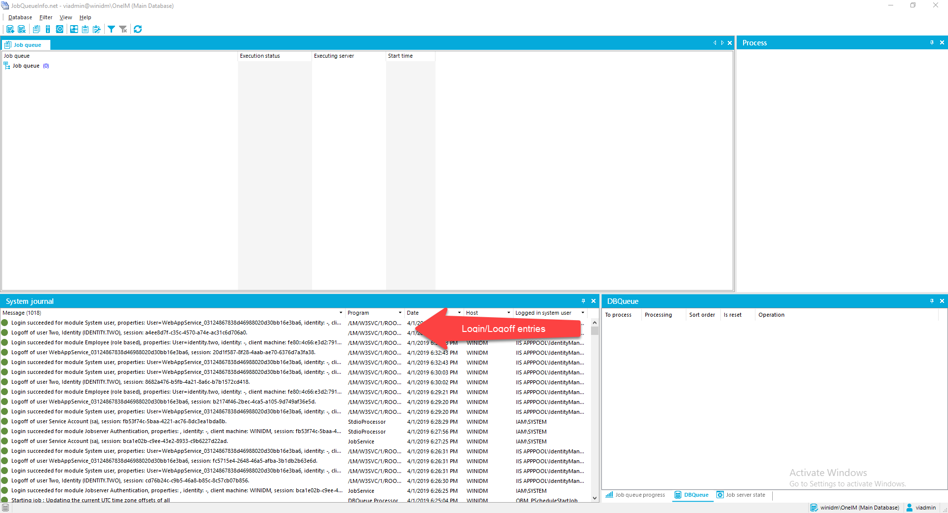 One Identity Manager 8.1 - New Feature LogoffAudit - Allidm